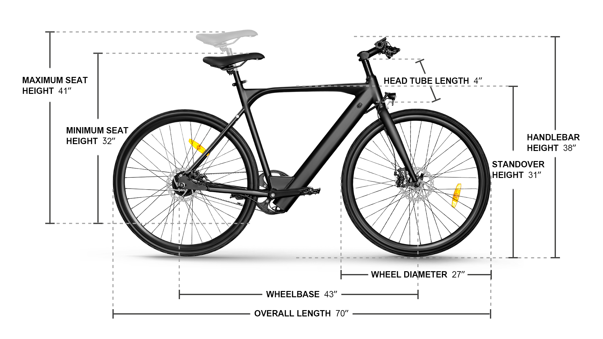 Stealth Urban Electric Bike Hurricane 2.0 - Haidong Electric Bike